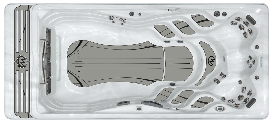 The MP Signature™ model Michael Phelps Swim Spa by Master Spas